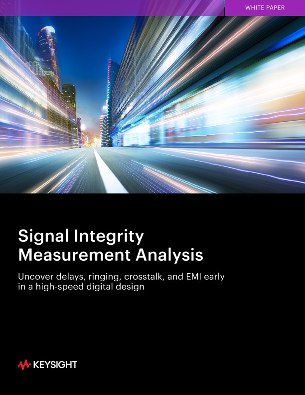 Signal Integrity Measurement Analysis PDF Asset Page | Keysight